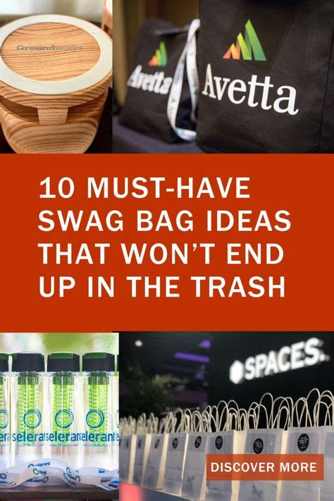 21 Brilliant Swag Bag Ideas That Wow Attendees • Glue Up Swag Bag