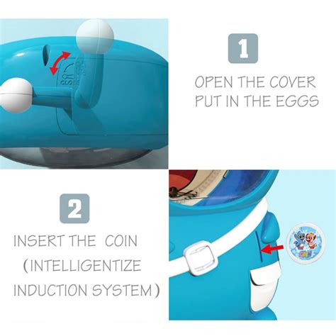 Simulation Electric Coin Operated Twisting Egg Mac Vicedeal