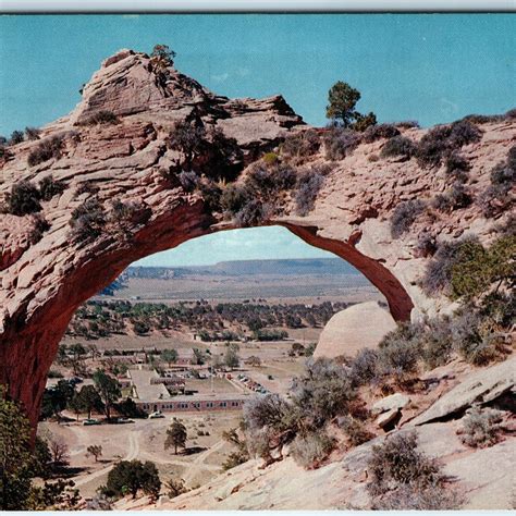 C1960s Window Rock Az Route 66 Navajo Indian Fort Defiance Canyon