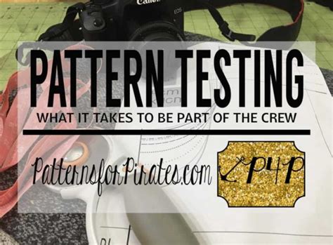 Pattern Testing How To Become Part Of The Crew Patterns For Pirates