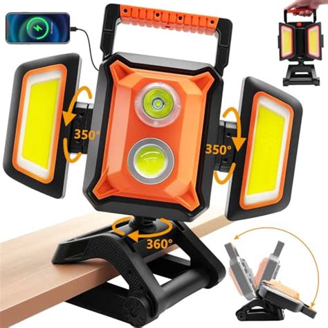 Best Battery Powered Work Lights For Reliable Illumination Fuel Capacity