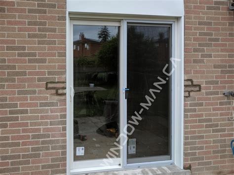 Sliding Glass Patio Doors Canada Vinyl In White Full Glass Replacement