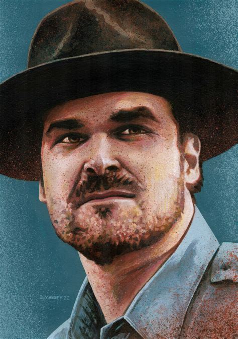 Hopper From Stranger Things By Davidmassey On Deviantart