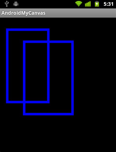 Android Coding Draw Rectangle On Canvas Canvas DrawRect