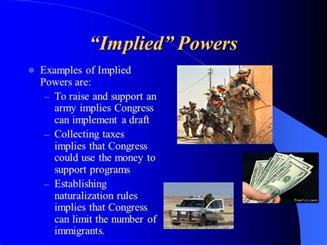 Implied Powers Examples