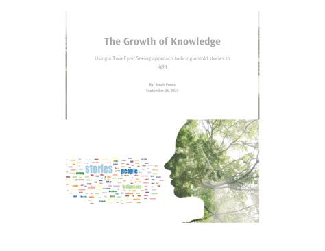 Pdf The Growth Of Knowledge Storymap