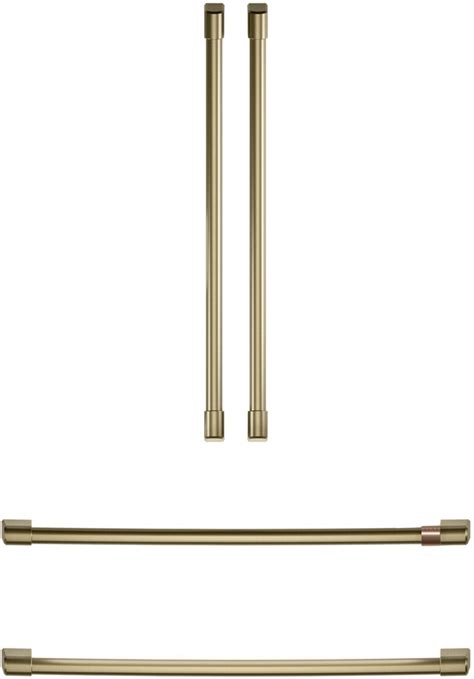Cafe Cxqb4h4pncg Café Refrigeration Handle Kit Brushed Brass