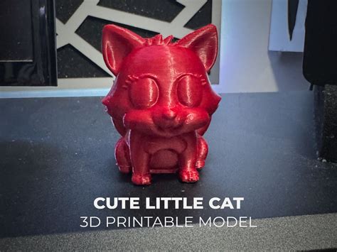 Cute Little Cat By Maker Flow Makerworld
