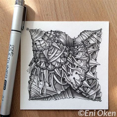 Zenith Challenge Zentangle Patterns Zentangle Drawings