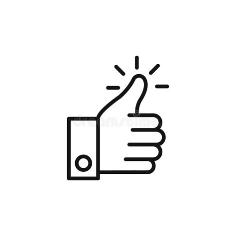 Thumbs Up Icon Outline Stock Illustrations 2544 Thumbs Up Icon Outline Stock Illustrations