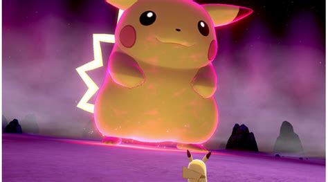 Gigantamax Pikachu Pokemon Sword And Shield Pokemon Day Max Raid Dated
