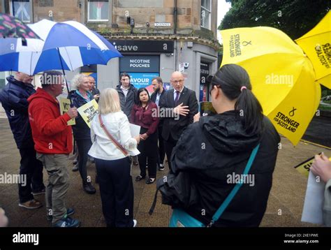 Scottish First Minister And Snp Leader John Swinney And Snp