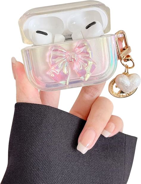 Ownest Compatible With Airpods Case Cute Clear Gradual