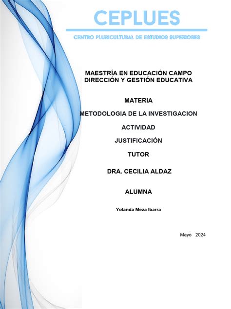 Justificacion Correccion Pdf