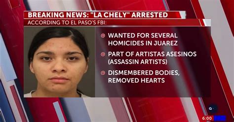 El Paso Fbi Agents Arrest La Chely On Multiple Homicide Charges