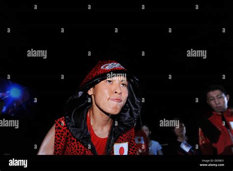 Etsuko Tada Jpn July 23 2013 Boxing Etsuko Tada Of Japan Before The Wba Female