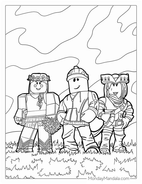 40 Roblox Coloring Pages Free Pdf Printables Coloring Pages