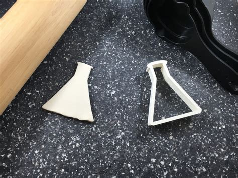 Erlenmeyer Flask Cookie Cutter Science Themed Baking Tool For