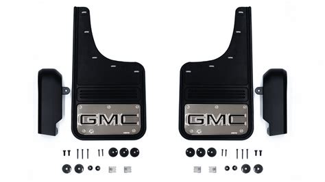 Dsi Automotive Truck Hardware Gatorback Black Gmc Mud Flaps And Caps