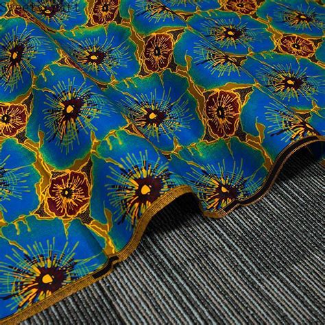 100 Cotton African Wax Print Fabric African Fabri Vicedeal