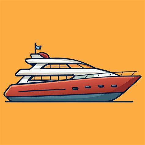 Elegant Yacht Clipart Design 60121255 Vector Art At Vecteezy