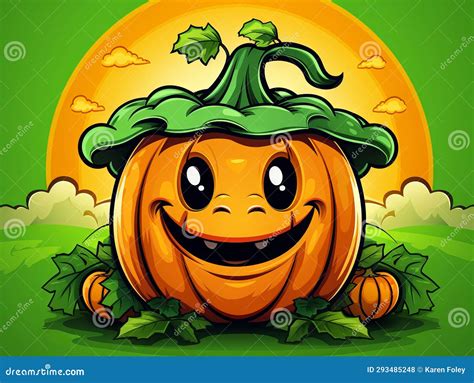 Pumpkin Patch Logo Stock Illustration Illustration Of Drawing 293485248