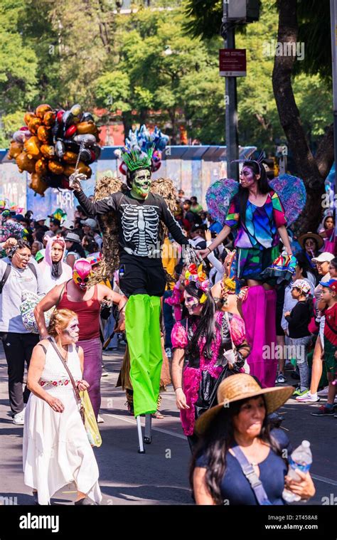 Mexico City Mexico October 21 2023 Alebrijes Parade Desfile De