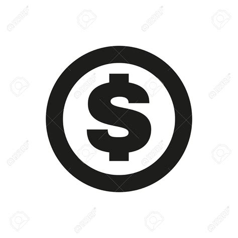 Dollar Icon Vector 239589 Free Icons Library