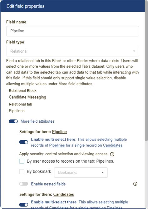 Graceblocks Support Article Field Type Relational