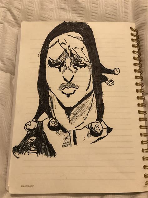 Oc Simple Drawing Of Risotto I Did In Class Rstardustcrusaders