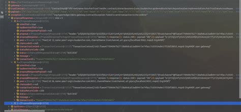 Exception Hyperledger Fabric Java Sdk Future Completed
