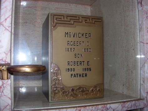 Robert Dale Mcvicker 1957 1980 Find A Grave Memorial