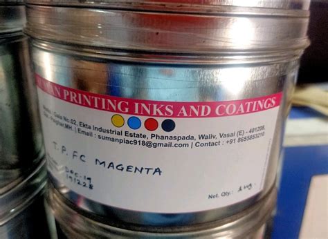 Tin Printing Ink At Best Price In India