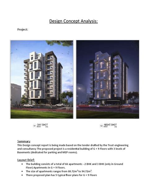 Design Concept Analysis 1 Pdf Bedroom Apartment