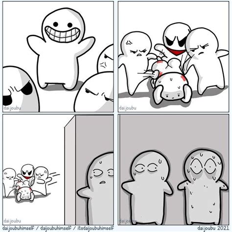 Hiding From Bullies Blank Template Imgflip