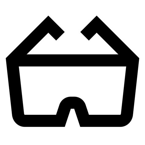 Safety Glasses Icon For Safer Workplace Visuals