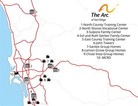 Arc Map W Logo Arc Of San Diego
