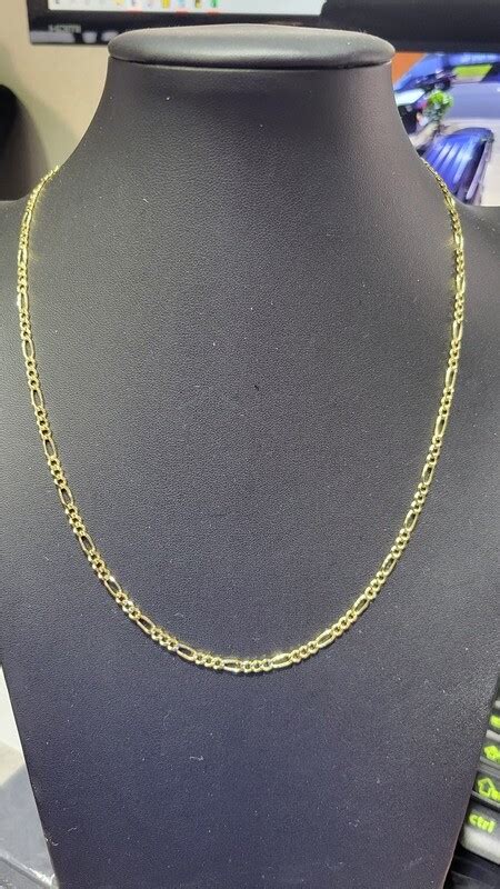 14k 32mm Figaro