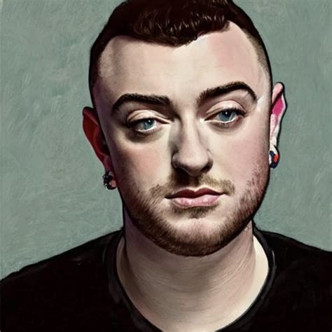 Sam Smith In The Style Of Jenny Saville 4 Artists Meet Artists