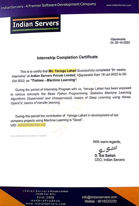 Im Happy To Share That I Have Completed My Machine Learning