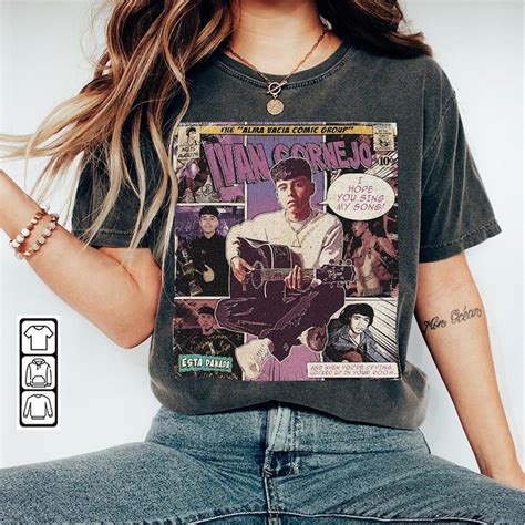 Ivan Cornejo Comic Shirt 90s Vintage Merch Book Art Alma Va Inspire