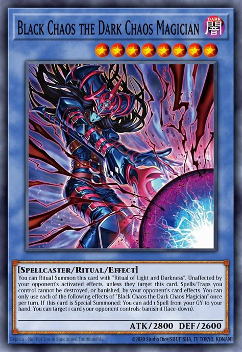 Magician Of Black Chaos Card Art