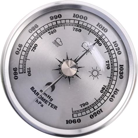 Professional Aneroid Barograph 70mm Diameter Meteorological Instrument