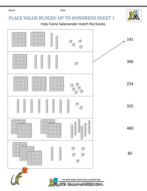 2nd Grade Place Value Worksheets Worksheets Library