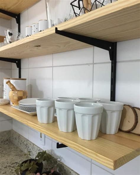 Prateleira De Madeira Para Cozinha 40 Ideias E Modelos Lindíssimos