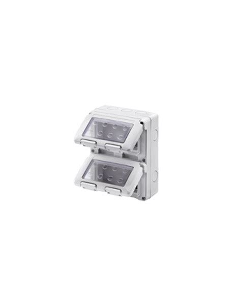 Gewiss Gw27051 Contenitore 8 Posti 4per2 Verticale Stagno Gewiss Gw27051 Elettrolucestore