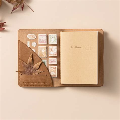 Hinoki No02 Passport Size Travel Notebook Notebooktherapy