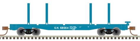 Atlas N Scale 45ft Logging Flat Car