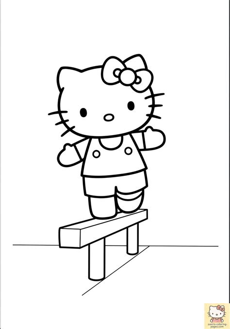 Hello Kitty Coloring Pages Sanrio Coloring