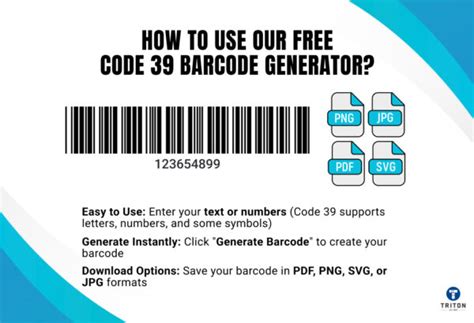 Code 39 Barcode Generator